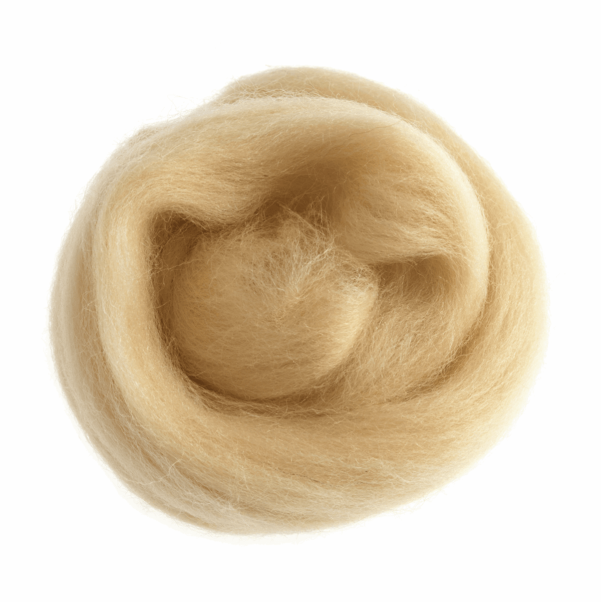 Natural Wool Roving - 10g - Cream (FW10.309) - Creations Store UK